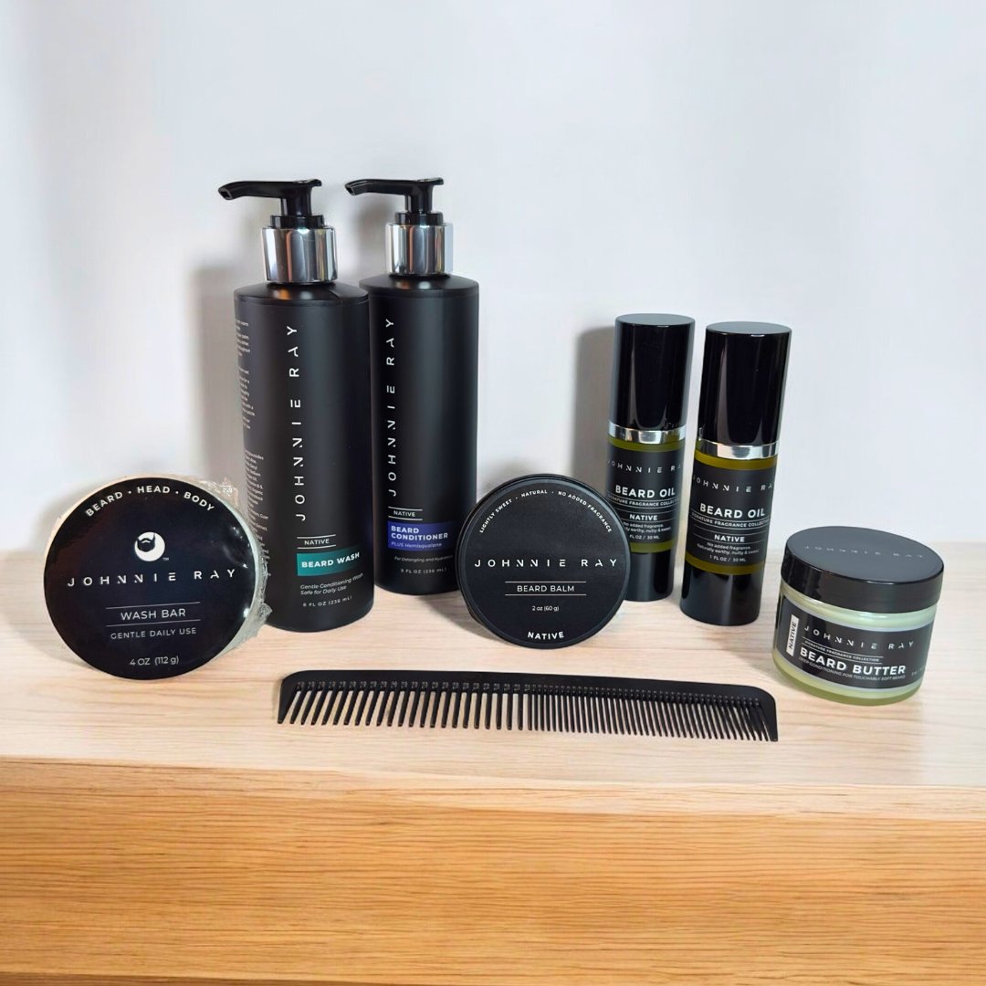Quality Beard, Mustache and Skin Care Products | Johnnie Ray™ – Tagged ...